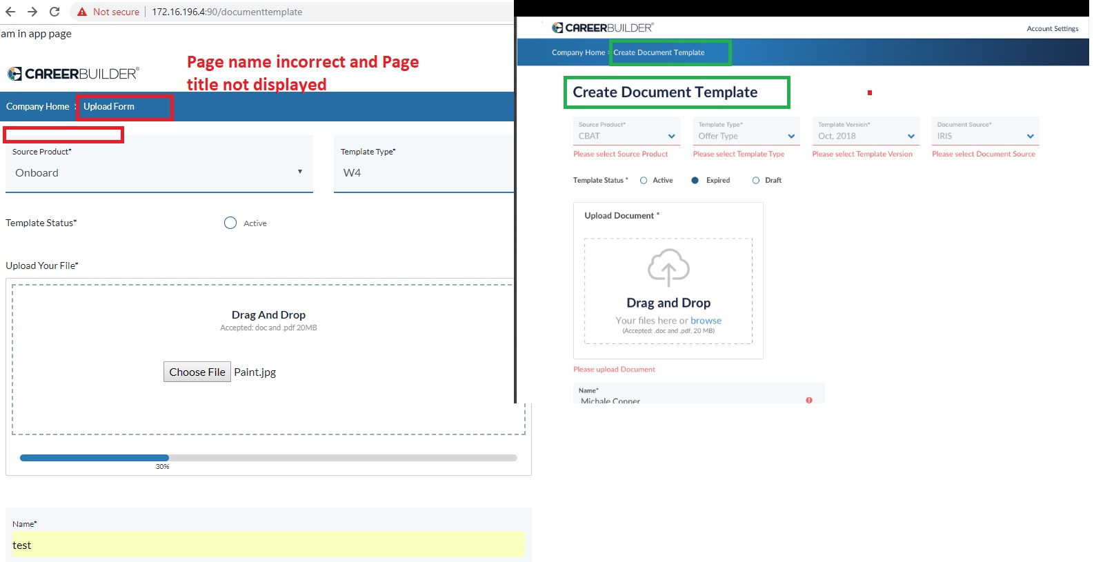 Dms 76 Page Title Not Added And Breadcrumbs Name Is Incorrect